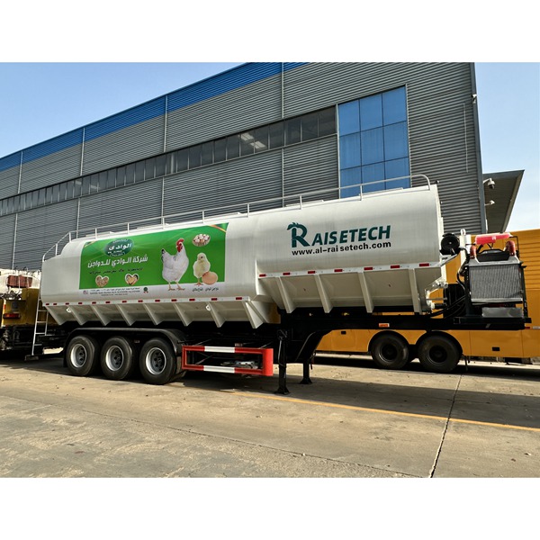 Bulk feed transport semi-trailer 50cbm_Chengli